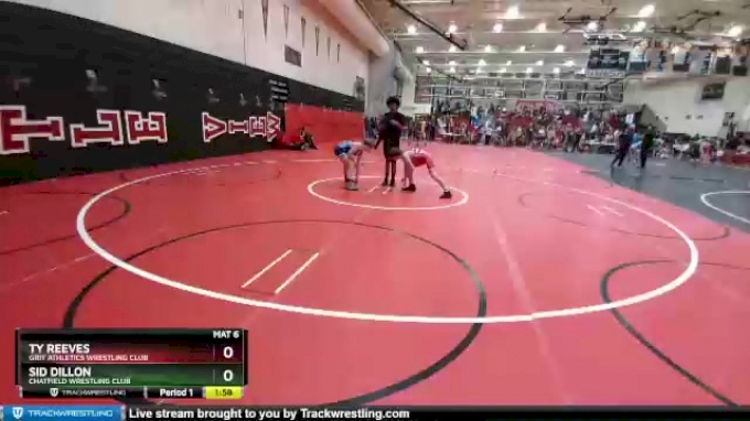 113 lbs Cons. Round 3 - Ty Reeves, GRIT Athletics Wrestling Club vs Sid ...