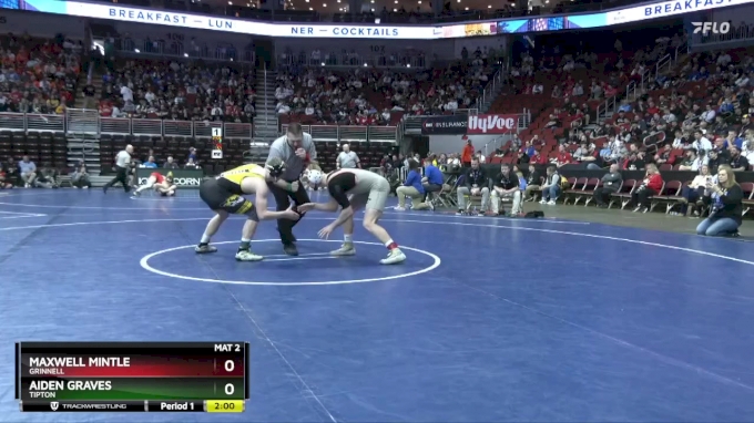 2A-157 lbs Cons. Round 3 - Aiden Graves, Tipton vs Maxwell Mintle, Grinnell
