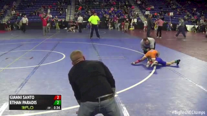 62 Quarter-Finals - Ethan Paradis, Salem NH vs Gianni Santo, Top Flight