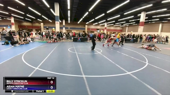 215 lbs Cons. Round 4 - Billy Stricklin, NB Elite Wrestling Club vs ...