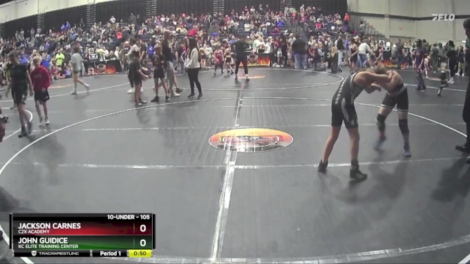 105 lbs Quarterfinal - John Guidice, KC Elite Training Center vs ...