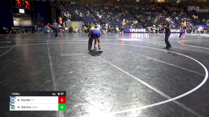 174 lbs Consi Of 16 #2 - Brodie Porter, The Citadel vs Augustine Garcia ...