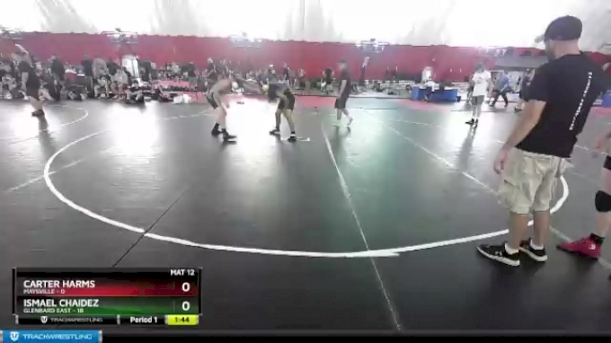 132 lbs Semis & 1st Wb (8 Team) - Carter Harms, Maysville vs Ismael ...