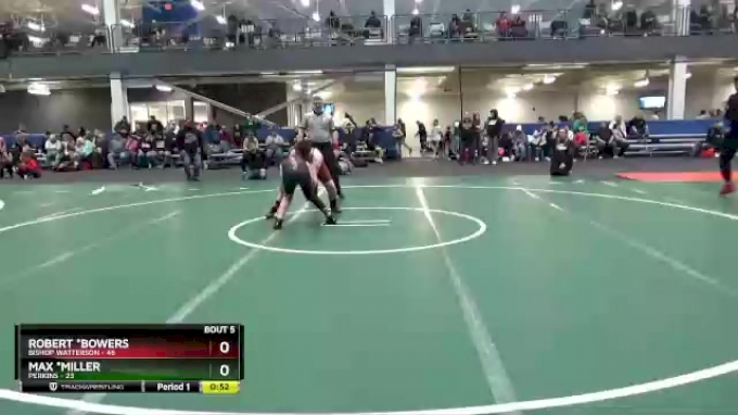 180 lbs Round 2 (6 Team) - Robert *Bowers, Bishop Watterson vs Max ...