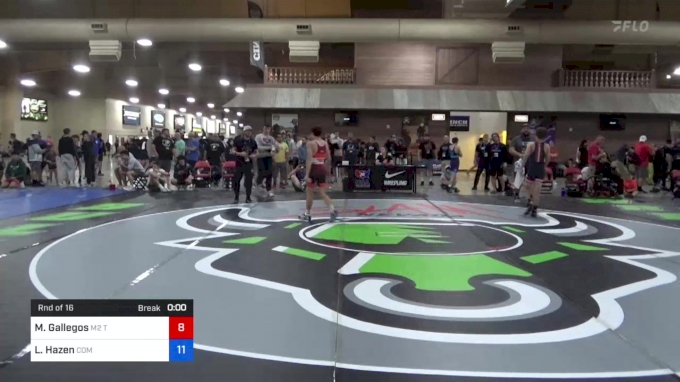 48 kg Rnd Of 16 - Mateo Gallegos, M2 Training Center vs Lytning Hazen ...