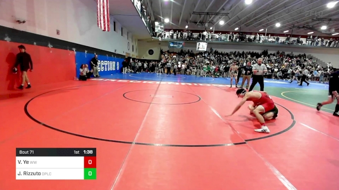 120 lbs Round Of 32 - Victor Ye, Westwood vs Joey Rizzuto, Depaul Catholic