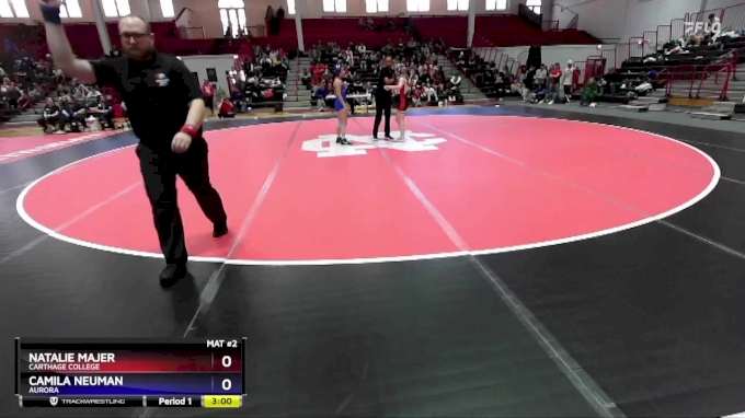 109 lbs Cons. Semi - Camila Neuman, Aurora vs Natalie Majer, Carthage ...