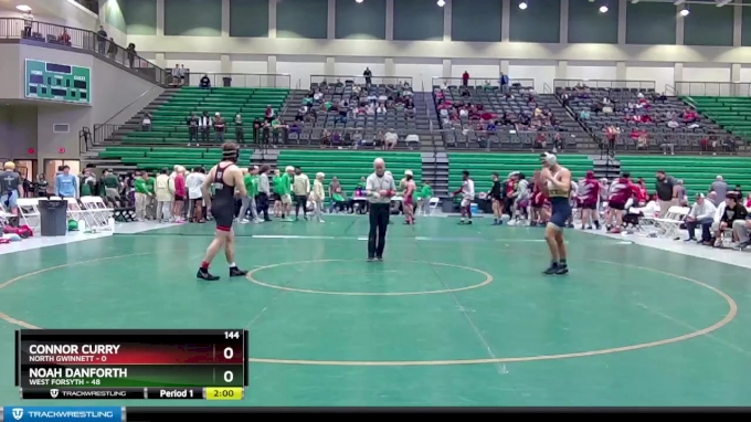 144 lbs Quarters & 1st Wb (16 Team) - Noah Danforth, West Forsyth vs ...