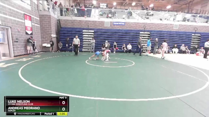 80 lbs Quarterfinal - Andreas Medrano, Suples vs Luke Nelson, CV USA ...