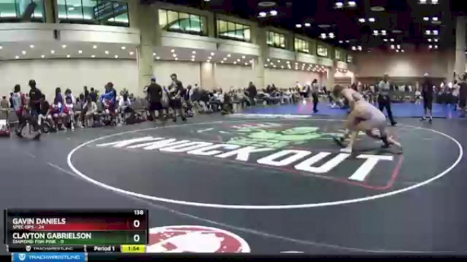 138 lbs Round 1 (16 Team) - Gavin Daniels, Spec Ops vs Clayton ...