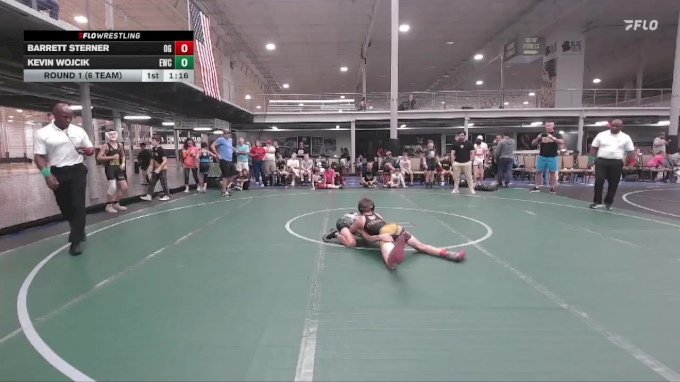 88 lbs Round 1 (6 Team) - Barrett Sterner, Ohio Gold vs Kevin Wojcik ...