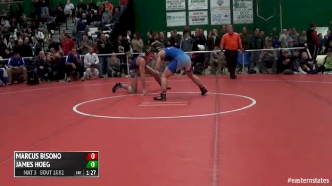 170 Quarter-Finals - Marcus Bisono, Hauppauge vs James Hoeg, Mattituck