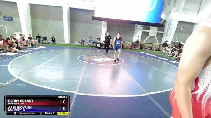 190 lbs Round 2 (8 Team) - BRODY BRANDT, Nebraska vs AJ Di Giovanni, New Jersey