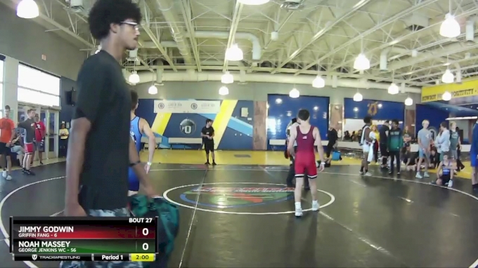 106 lbs Round 7 (8 Team) - Noah Massey, George Jenkins WC vs Jimmy ...