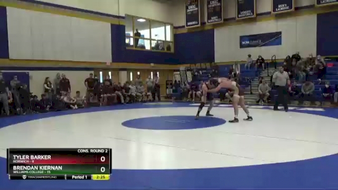 165 lbs Semis & Wb (16 Team) - Brendan Kiernan, Williams College vs ...