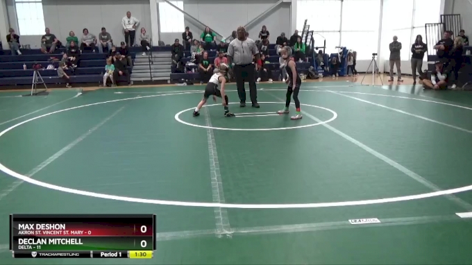 55 lbs Round 5 (6 Team) - Declan Mitchell, Delta vs Max Deshon, Akron ...