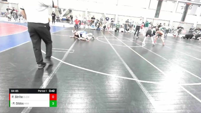 84-85 lbs Round 3 - Patrick Gibbs, Mat Rats Rebooted Wrestling vs Penny ...