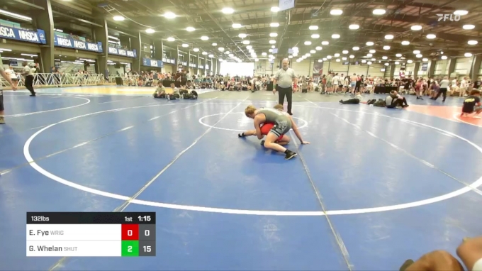 132 lbs Rr Rnd 1 - Ezra Fye, Wright Way Wrestling vs Geoffrey Whelan ...