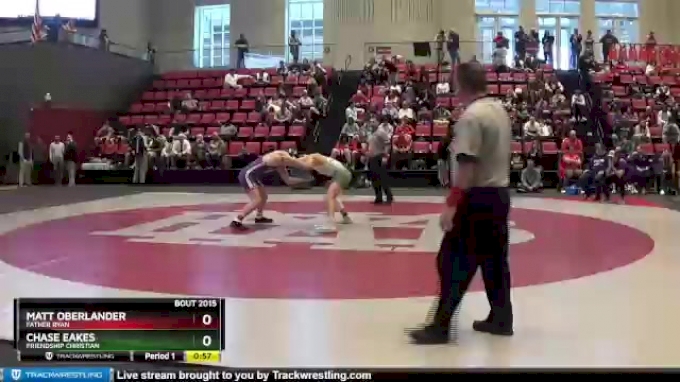 152 lbs Cons. Semi - Chase Eakes, Friendship Christian vs Matt ...