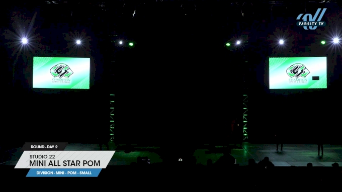 Studio 22 - Mini All Star Pom [2023 Mini - Pom - Small Day 2] 2023 ASC ...