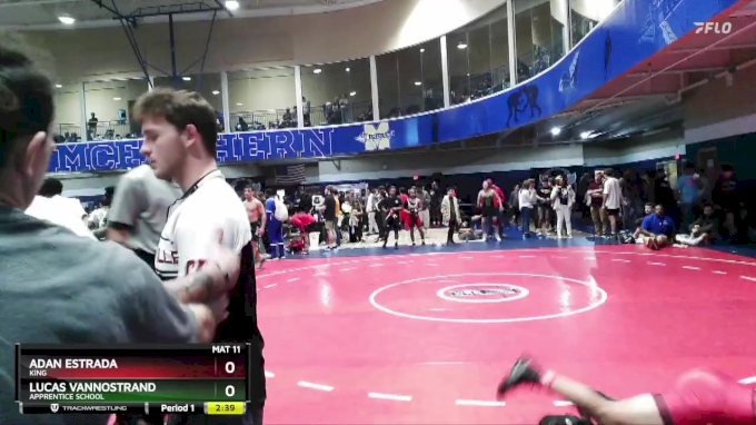 125 lbs Champ. Round 3 - Adan Estrada, King vs Lucas Vannostrand ...