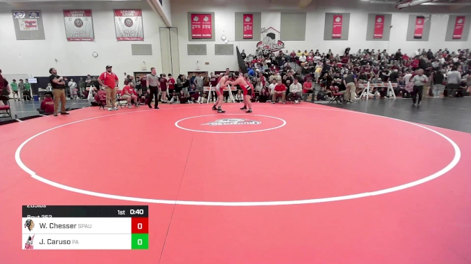 285 lbs Consi Of 4 - Wesley Chesser, Spaulding vs James Caruso ...