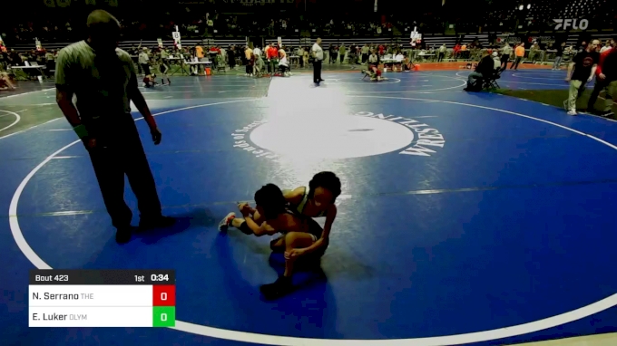 60 lbs Round Of 16 - Nico Serrano, The Shop vs Ethan Luker, Olympic