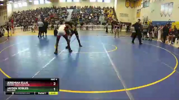 120 lbs Cons. Round 1 - Jayden Robles, Westside vs Jeremiah Ellis ...