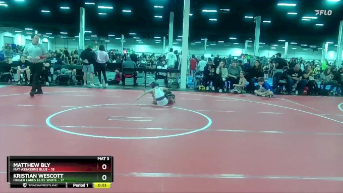 68 lbs Round 2 (10 Team) - Matthew Bly, Mat Assassins Blue vs Kristian ...