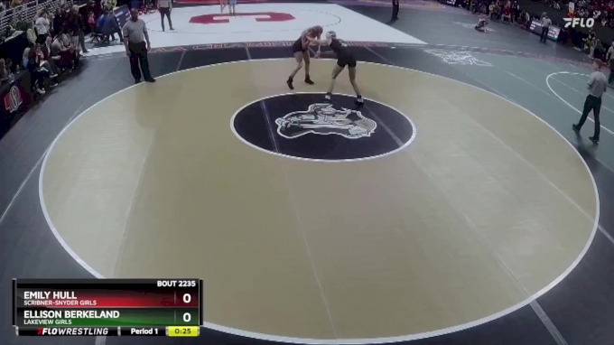 Cons. Round 2 - Ellison Berkeland, Lakeview Girls vs Emily Hull ...