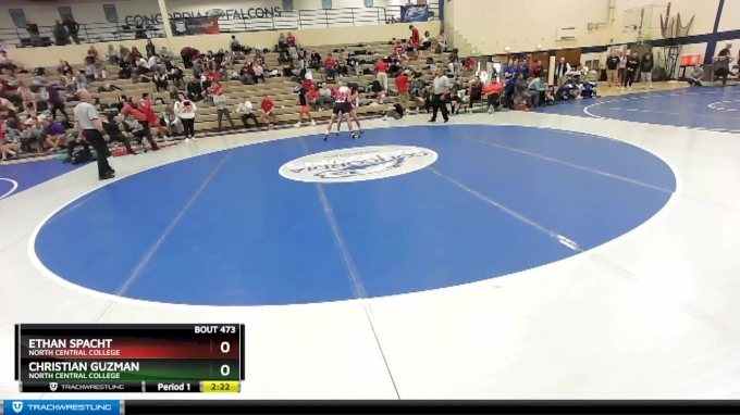125 lbs 1st Place Match - Christian Guzman, North Central College vs ...