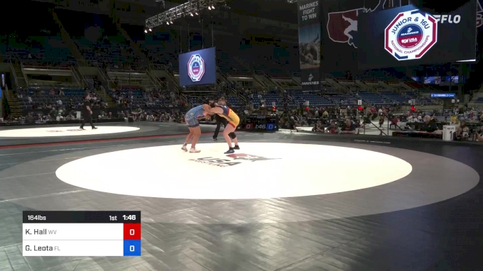 164 lbs 3rd Place - Kaylie Hall, West Virginia vs Grace Leota, Florida