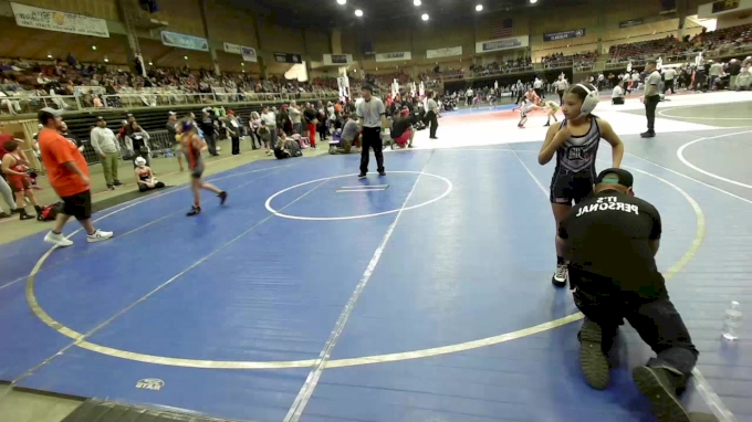 80 lbs Semifinal - Audrey Spencer, Steel City Reloaded WC vs Harmony ...