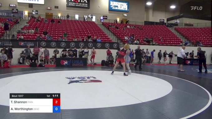 72 kg Rnd Of 64 - Troy Shannon, Pinning Pythons Wrestling Club vs ...