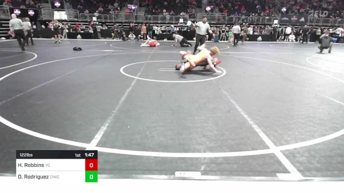122 lbs Rr Rnd 2 - Hunter Robbins, Young Guns (IL) vs Damien Rodriguez ...