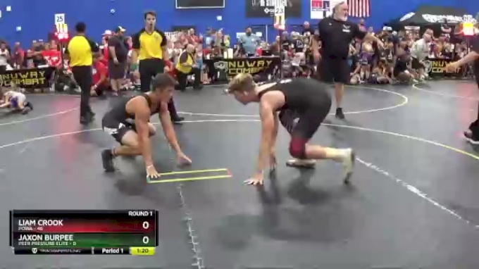170 lbs Round 1 (6 Team) - Liam Crook, POWA vs Jaxon Burpee, Peer Pressure Elite