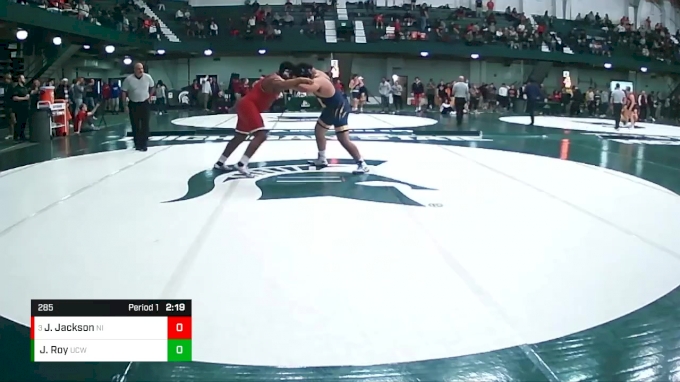 285 lbs Champ. Round 1 - Jacobi Jackson, Northern Illinois vs Jayson ...