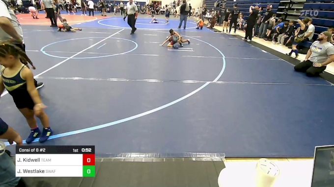 70 lbs Consi Of 8 #2 - Jonathan Kidwell, Team Tulsa Wrestling Club vs ...