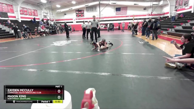 65 lbs 3rd Place Match - Zayden McCully, Lexington Youth Wrestling Club ...