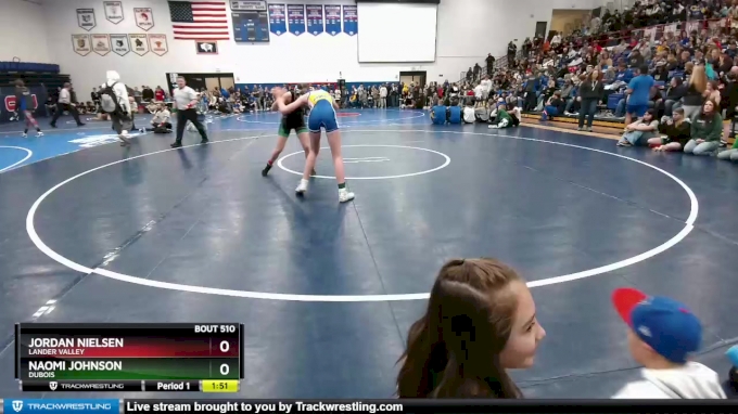 130 lbs Champ. Round 1 - Naomi Johnson, Dubois vs Jordan Nielsen ...