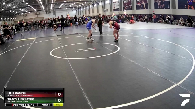 165 lbs Semifinal - Lilli Ramos, Borger Youth Wrestling vs Tracy ...