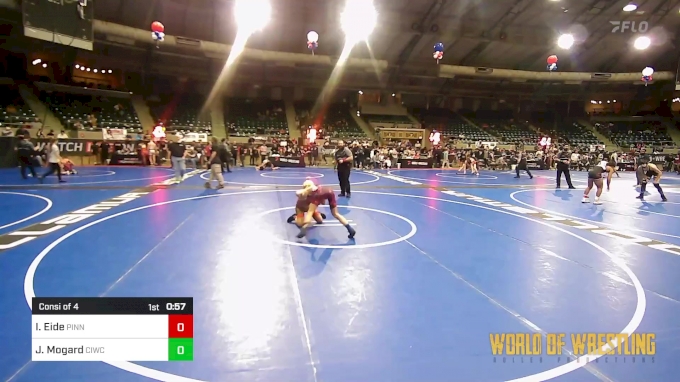 96 lbs Consi Of 4 - Isaiah Eide, PINnacle vs Jaimon Mogard, CIWC-Team ...