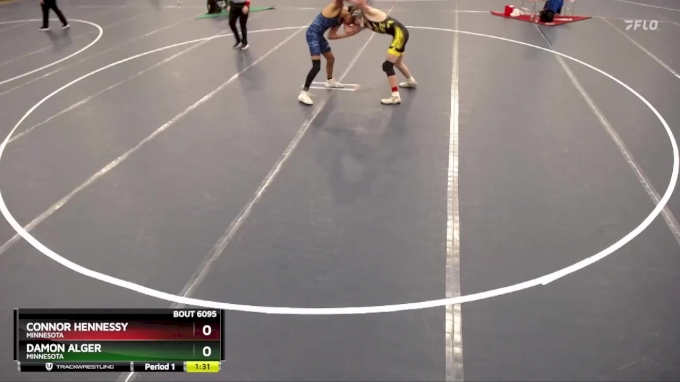 138 lbs Cons. Round 2 - Connor Hennessy, Minnesota vs Damon Alger ...