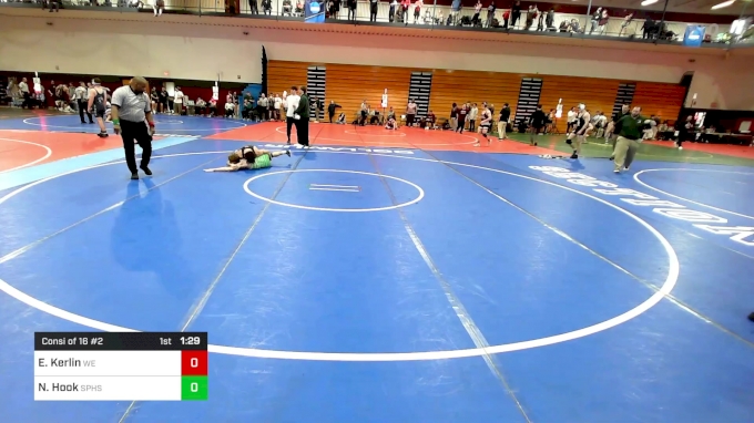 138 lbs Consi Of 16 #2 - Ethan Kerlin, West Essex vs Nolan Hook, South ...