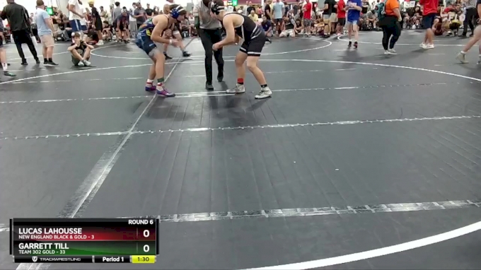 144 lbs Round 6 (8 Team) - Garrett Till, Team 302 Gold vs Lucas ...