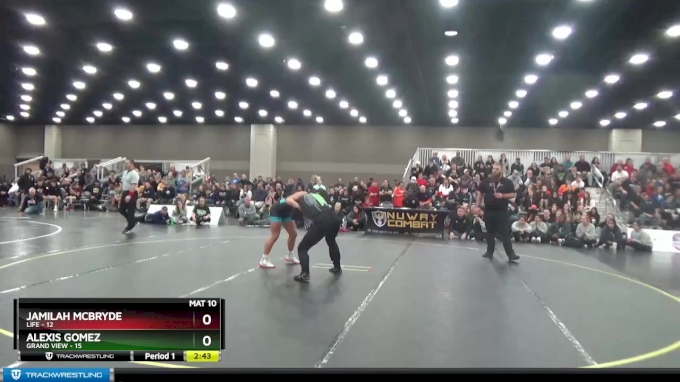 143 lbs Semis & 3rd Wb (16 Team) - Jamilah McBryde, Life vs Alexis ...