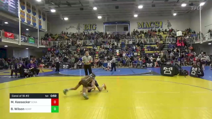 72 lbs Consi Of 16 #2 - Mason Keesecker, Scraper vs Brooks Wilson ...