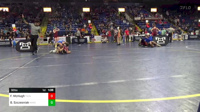 97 lbs Consy 1 - Ty Corey, Bald Eagle Area vs Branson May, Seneca Valley