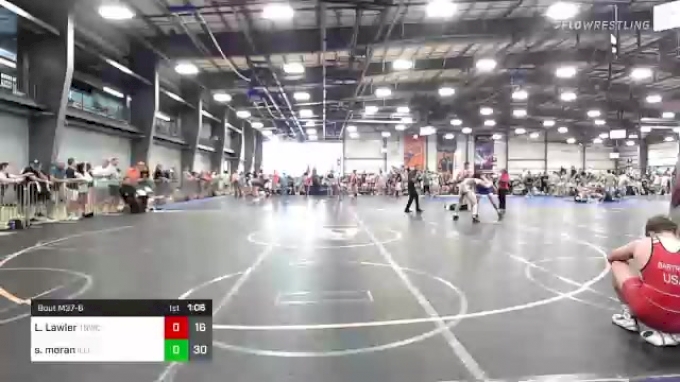 182 lbs Rr Rnd 3 - Lucas Lawler, Team Nauman Silver Fox vs Shane Moran ...
