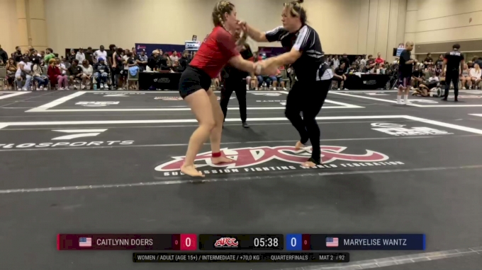 Maryelise Wantz vs Caitlynn Doers 2024 ADCC Orlando Open at the USA Fit ...
